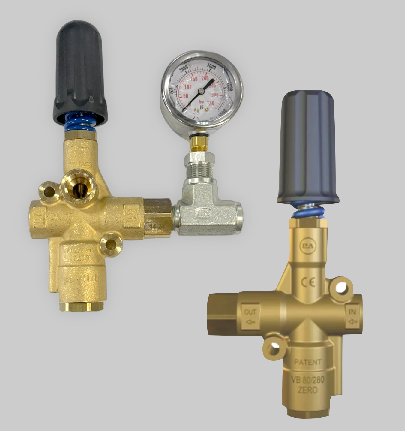 Pulsar 1/2" Flow Sensitive Unloader General Pump | Keystone ProWash ...