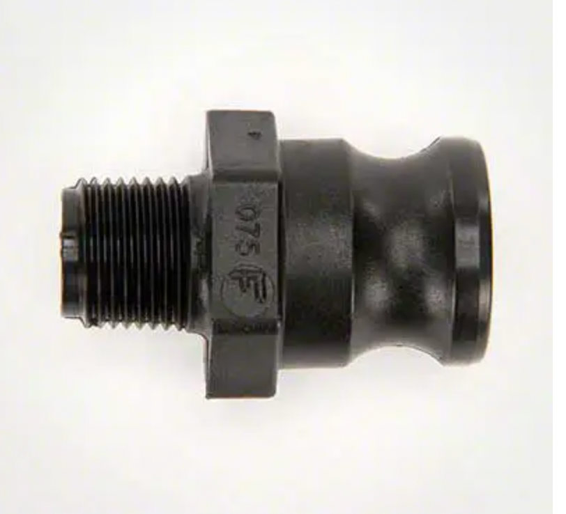 Banjo 3/4" Male Adapter X 1/2" Male Thread Poly Cam Lever Coupling ...