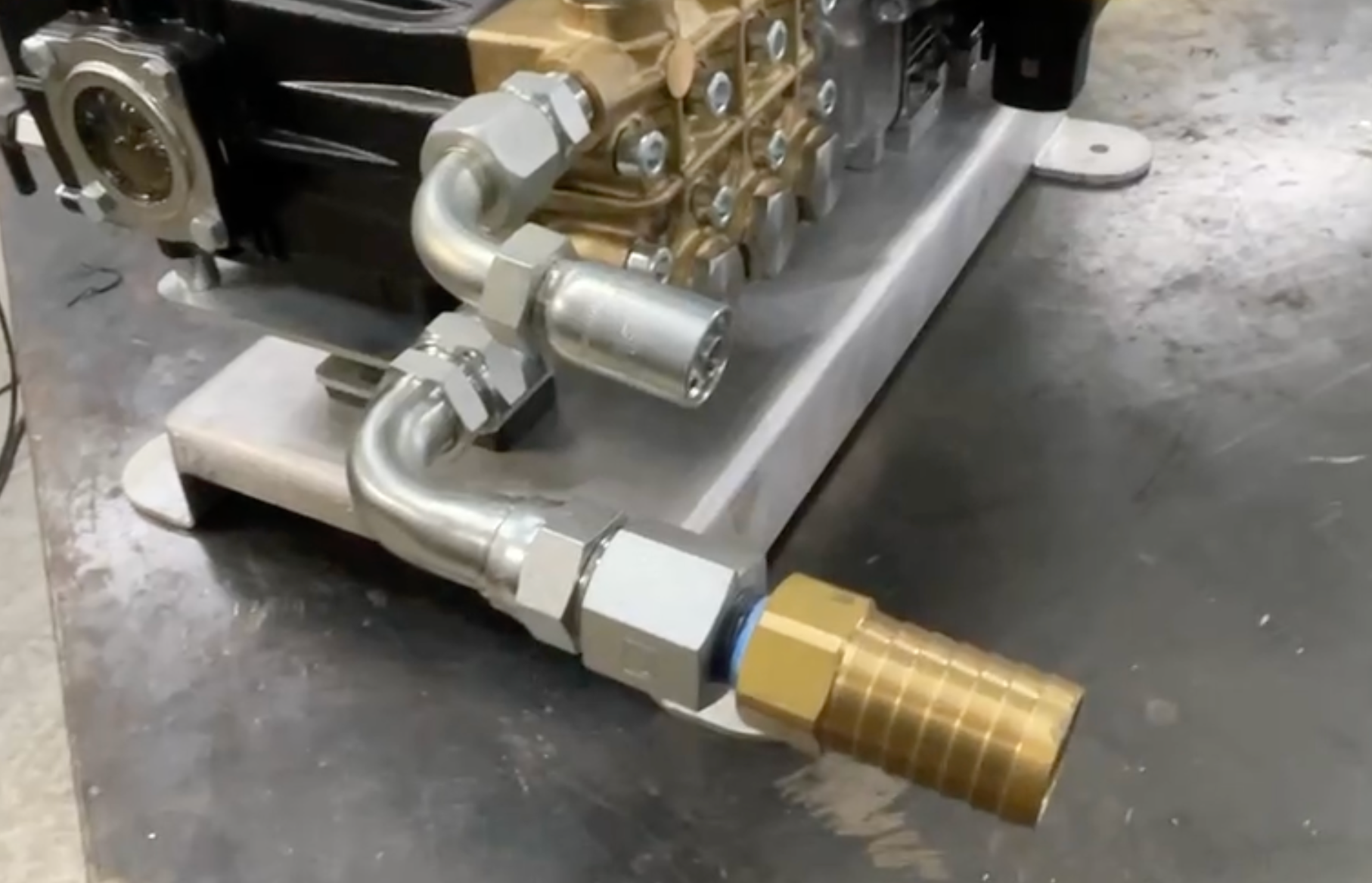 Sweeping 90 PW Fitting Assembly | Keystone ProWash Products