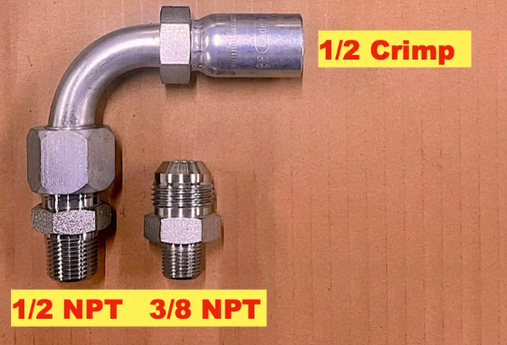 Sweeping 90 PW Fitting Assembly (Pressure Side) | Keystone ProWash Products